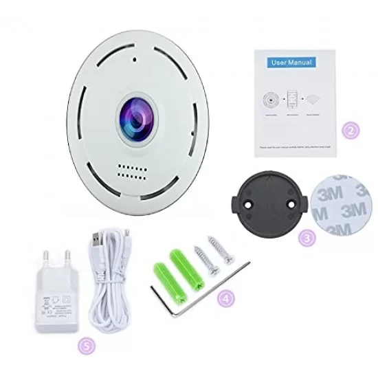Wireless Panoramic CCTV Camera - VR Roof Camera