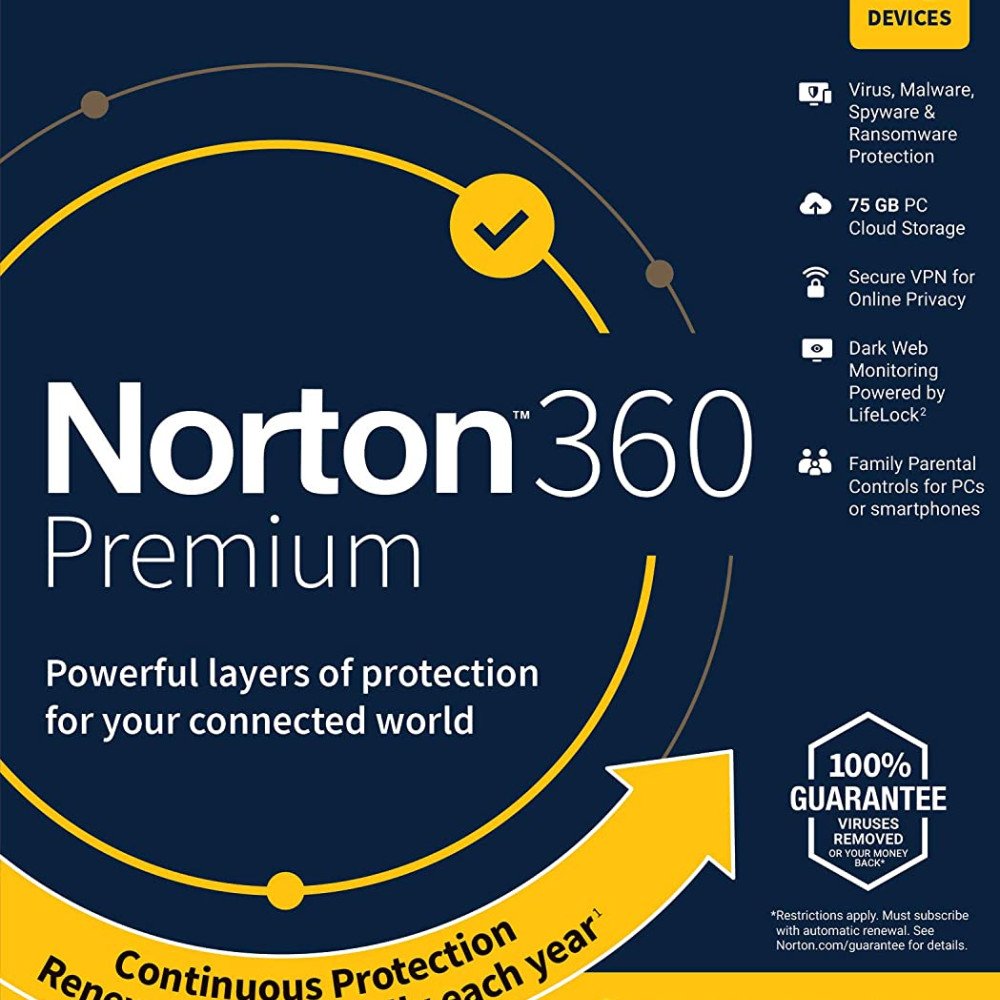 Norton 360 | Norton 360 Premium Security Software - Price India