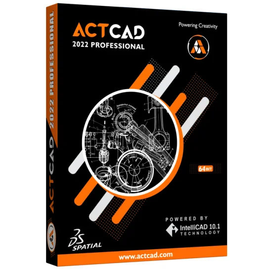 ActCAD 2022 License Software - ActCAD Professional