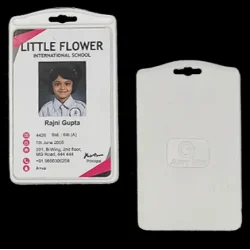 ID Card Materials: Office/School/Student PVC ID Card Holder, Ribbon ...