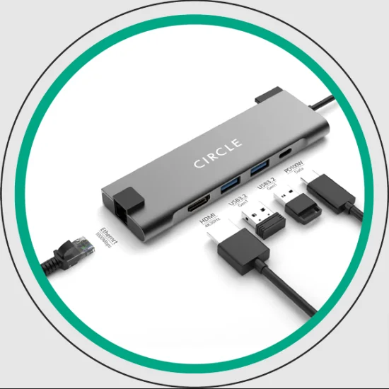 Circle Rootz 1HDMI Dock - Circle Type-C Dock