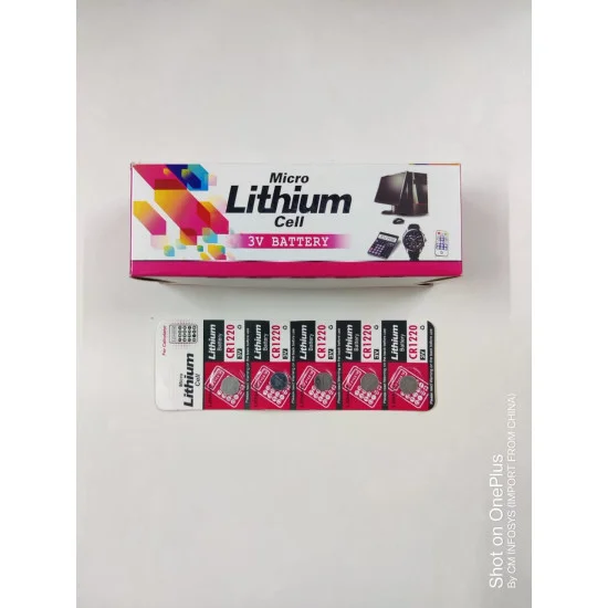 Lithium Cr1220 Cell Battery - Lithium Battery