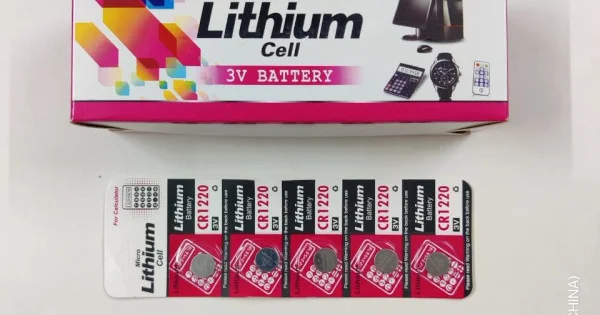 Lithium Cr1220 Cell Battery - Lithium Battery