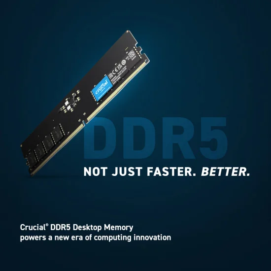 32GB DDR5 RAM Best Price - Crucial Desktop RAM