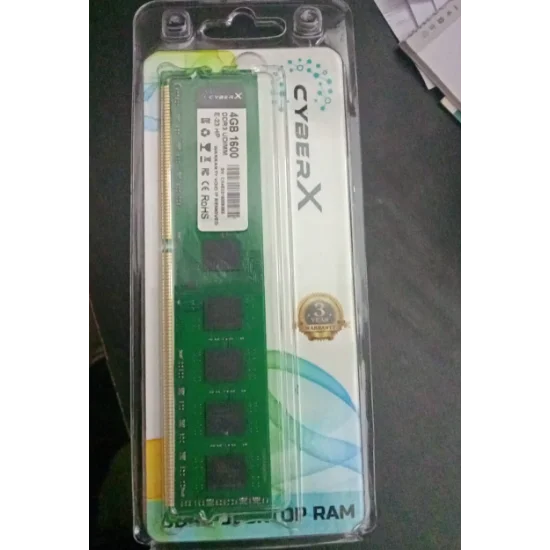 4GB DDR3 Ram Best Price - CyberX Desktop Ram
