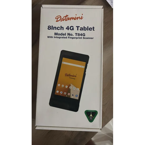Datamini T84G Biometric Aadhaar Attendance - Datamini Tablet