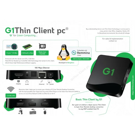 G1 Thin Client Best Price - G1 Mini Computer