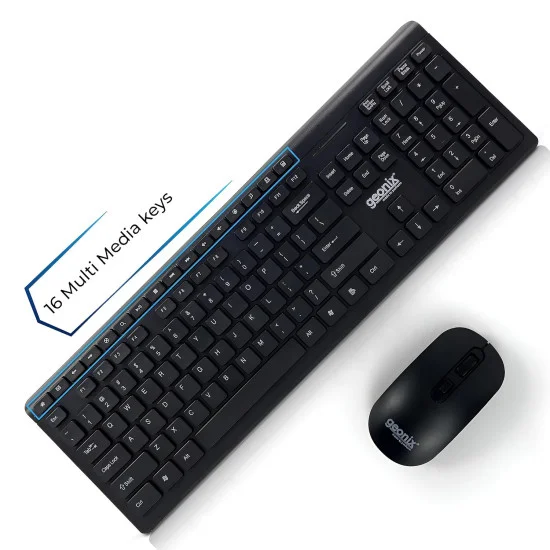 Geonix Wireless Combo Set - Wireless Keyboard Combo