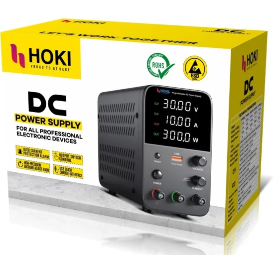 30 Volt 10 Amp Best Price - Hoki Power Supply