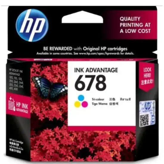 HP 678 Color Ink Best Price - HP Ink Cartridge