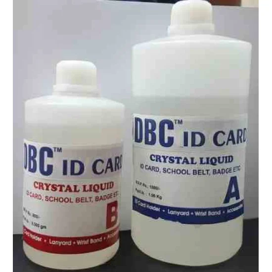 ID Card Chemical: Crystal Liquid ID Card, Keychain, School Belt ...