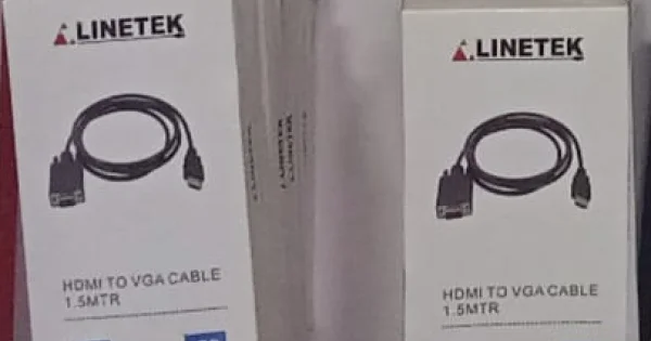 Linetek HDMI VGA Cable | Linetek HDMI to Monitor VGA Display Cable ...