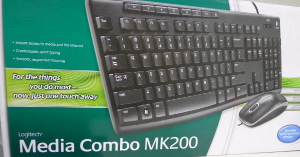 Logitech MK200 Keyboard Mouse - MK200 USB Combo