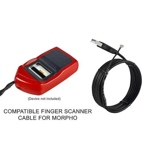 Morpho Device Cable | Morpho Fingerprint Scanner Device USB Cable ...