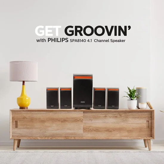 Philips 40000 Multimedia Speaker - 4.1 Bluetooth Speaker