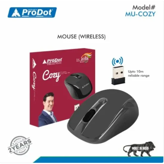 Prodot Wireless Mouse Prodot Cozy Wireless Mouse Prodot Wireless Mouse