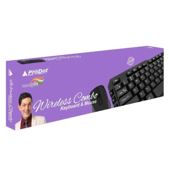 Wireless Keyboard Mouse Prodot Tlc Smooth Wireless Keyboard Mouse Combo Pack Buy Now