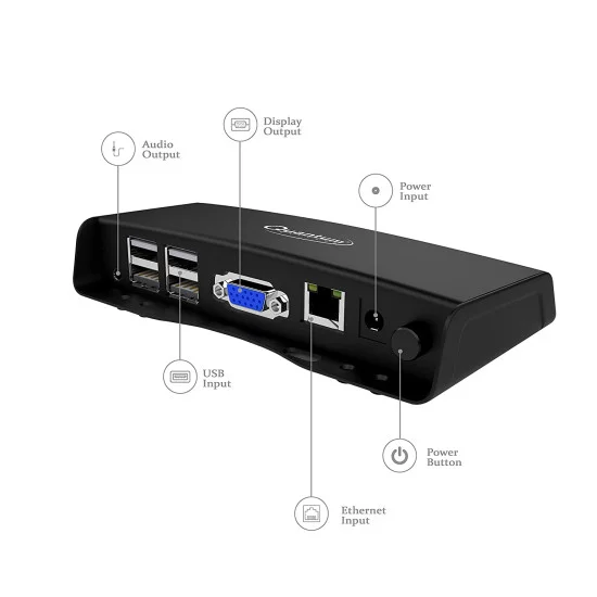 Quantum QHM6056B Thin Client - Mini Thin Client