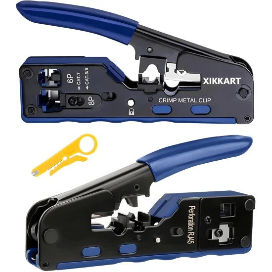 Snap Plug Crimping Pass Through Tool - Snap Crimping Tool