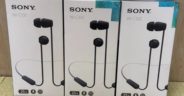 SONY WI-C100 Bluetooth Headset - SONY Bluetooth Headset