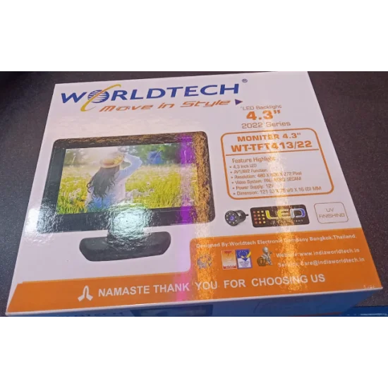 Worldtech Mini Screen: Worldtech 4.3 inch Car Parking Mini Monitor ...