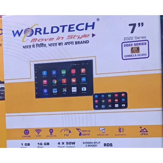 Worldtech Touch Screen Price - Worldtech Bluetooth Screen